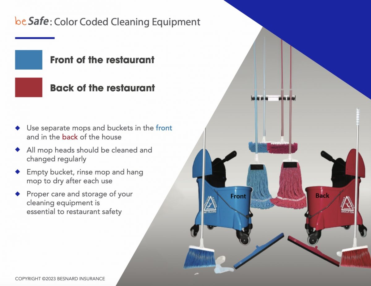 FREE POSTER: Color Coded Cleaning Equipment - Profiting From Safety